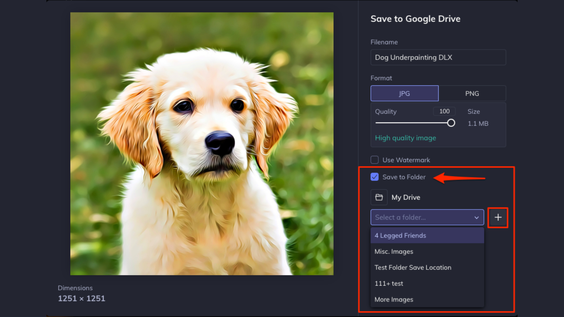 Saving to Google Drive – BeFunky Help Center